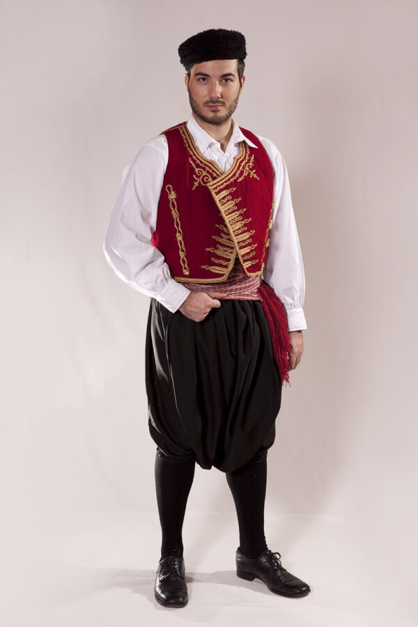 Βράκα Κυκλάδων - Σταματίνα Μπογέα | Παραδοσιακές Ενδυμασίες